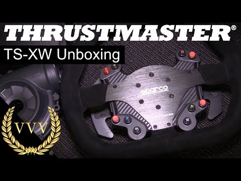 Thrustmaster TSXW Wheel Unboxing