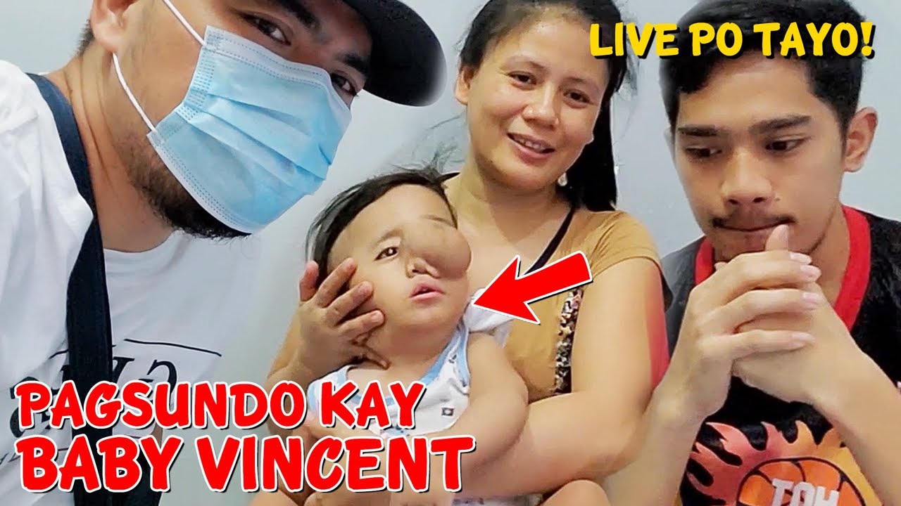 Baby Vincent first Morning in Pampanga - YouTube