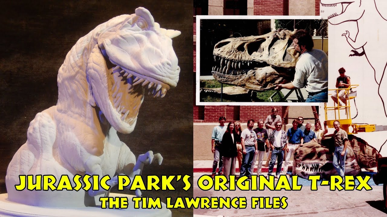 Jurassic Park's Original T-Rex: The Tim Lawrence Files - YouTube