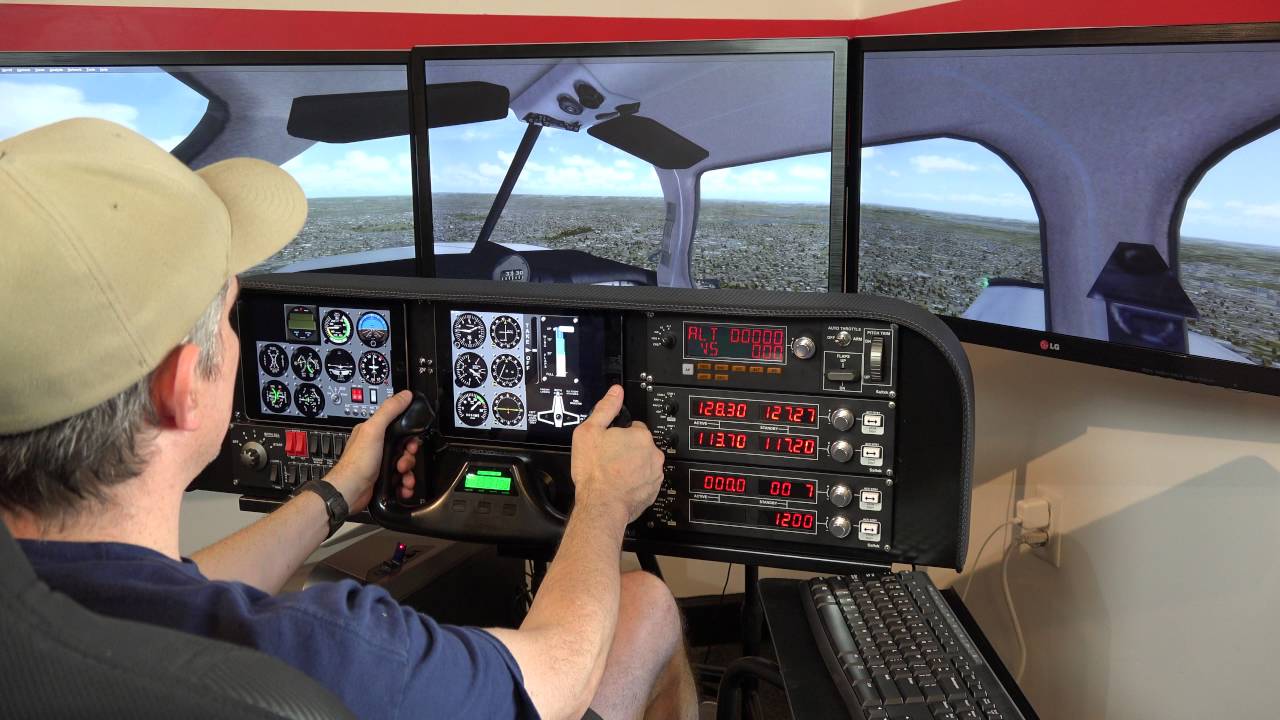 Prepar3d Mooney Bravo on XForcePC Ultimate Flight Sim System - YouTube