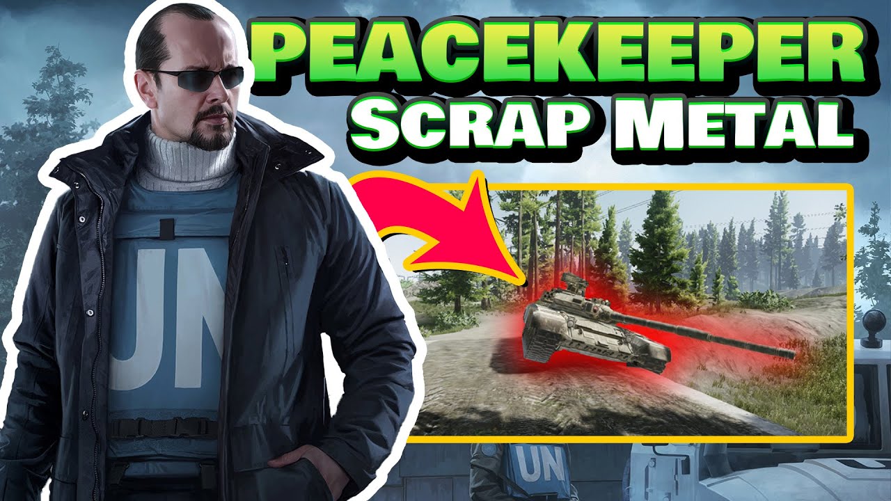 Peacekeeper Task Guide: Scrap Metal | Mark T-90 Tanks on Shoreline ...