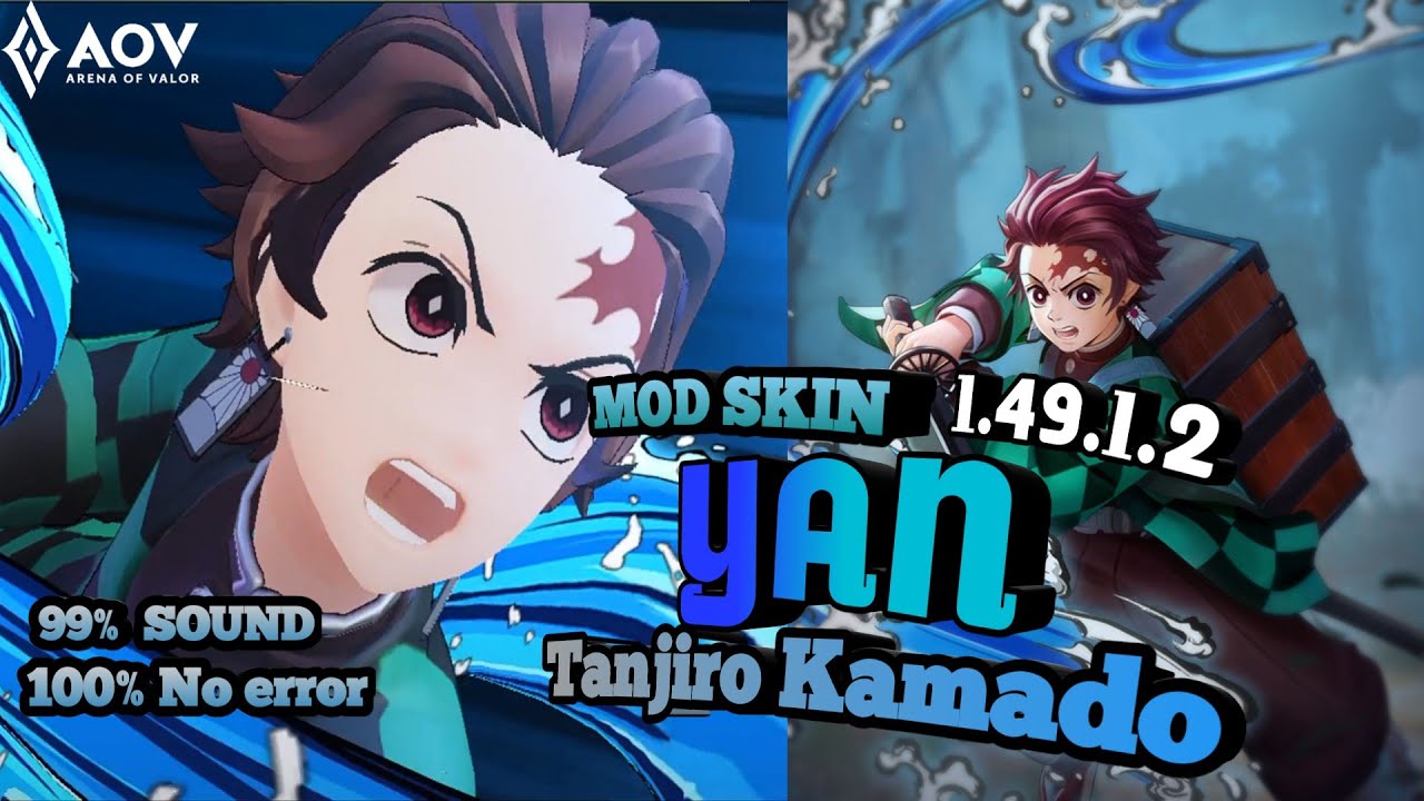 Mod Skin Lienquan Mobile, Rov, Aov Indonesian Yan Tanjiro Kamado 1.49.1 ...