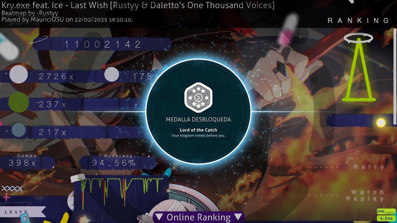osu!catch | Finally, 8* achievement - YouTube