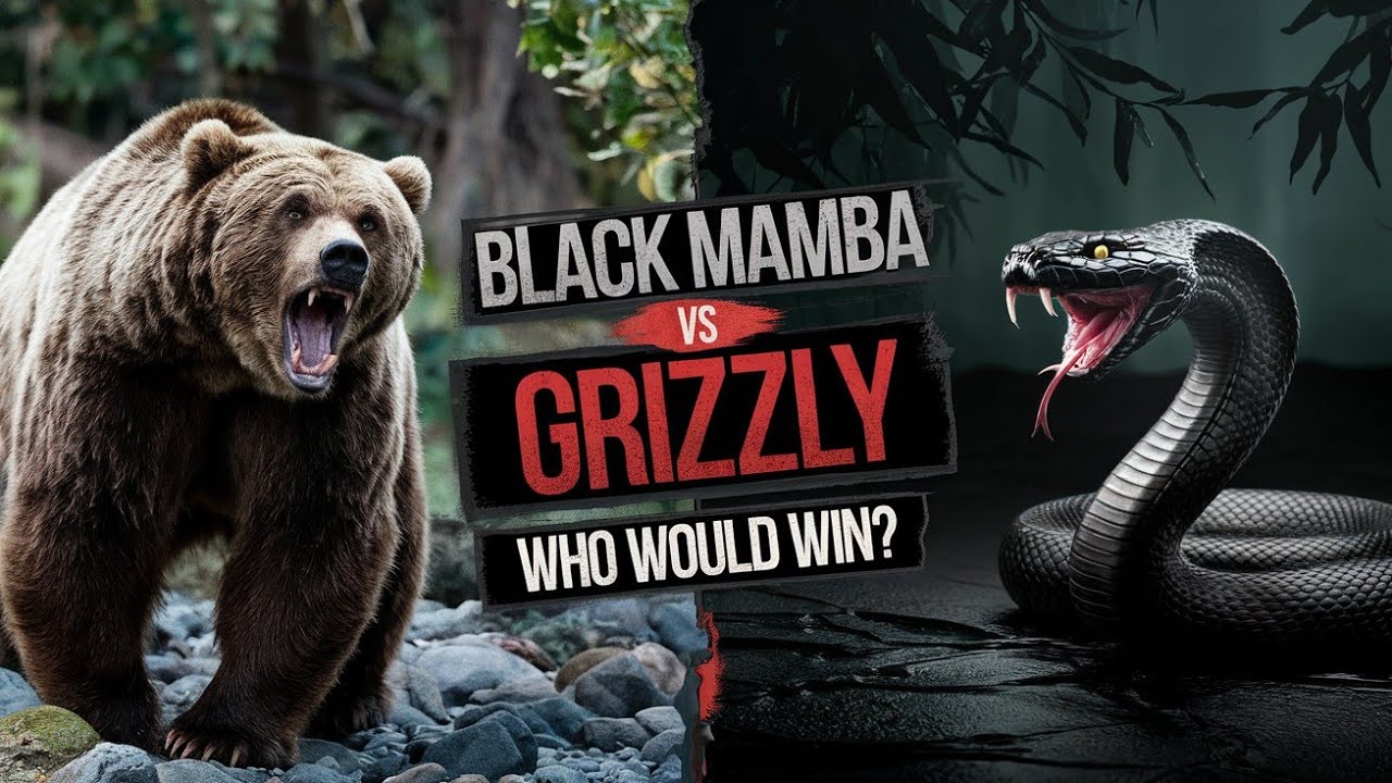 Black Mamba vs Grizzly Bear: Who Would Win? - YouTube