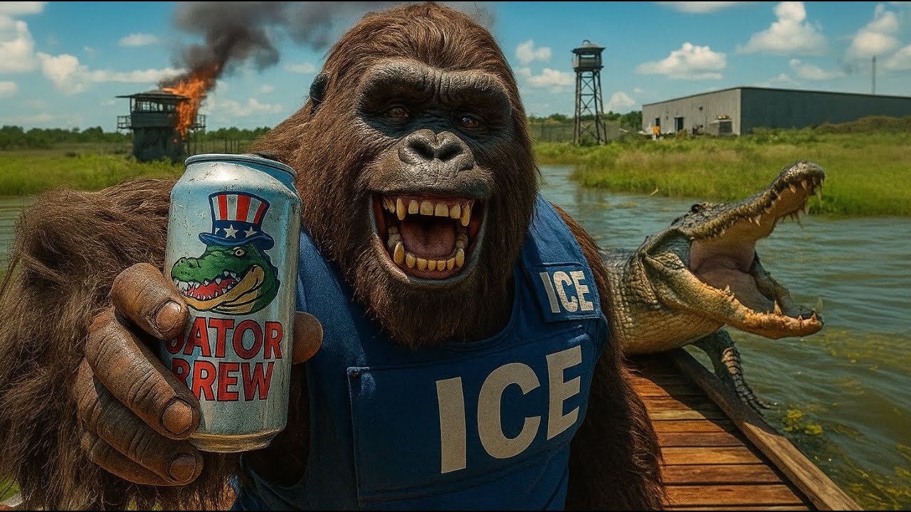 BIGFOOT VLOG: GATOR GITMO | Alligator Alcatraz - YouTube