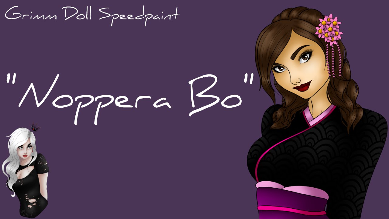 【Noppera Bo】Speedpaint - YouTube