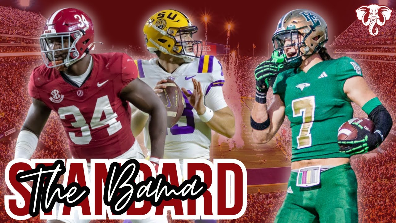 The Bama Standard: Can Alabama Avoid CFP ELIMINATION Vs LSU? | Guest: 4 ...