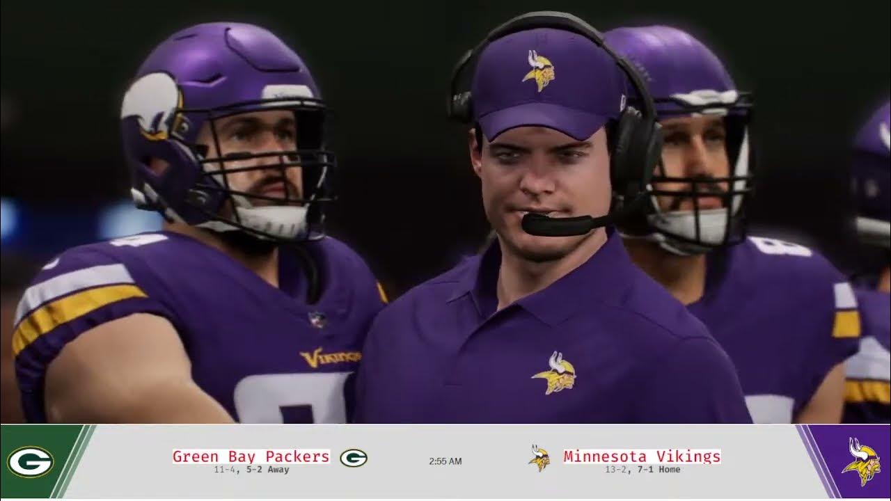 NFL LIVE🔴 Green Bay Packers vs Minnesota Vikings| Week 18 NFL Full - December 2024 Madden 25 PS5 ...