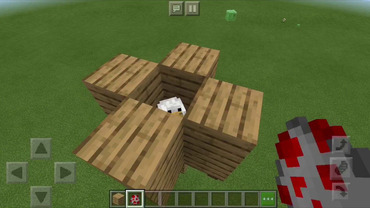 How to make a Chicken Bomb in Minecraft - YouTube