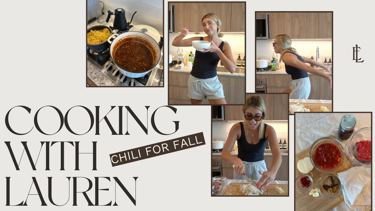 Cooking With Lauren: Fall Basic B*tch CHILI! - YouTube