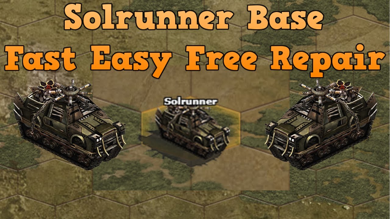 War Commander: Solrunner Base (Survivors 330) Fast Easy Free Repair - YouTube