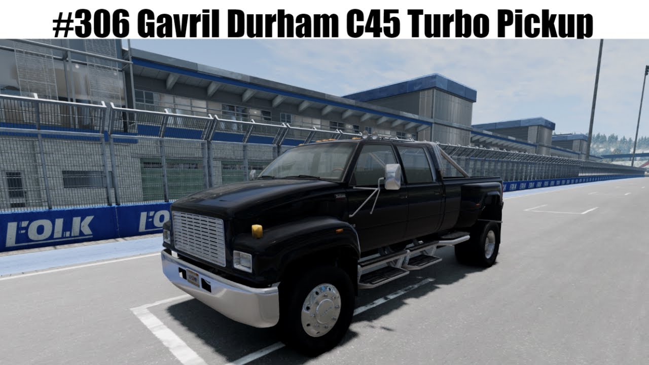West Coast Trial: Gavril Durham C45 Turbo Pickup (Beamng Drive) - YouTube