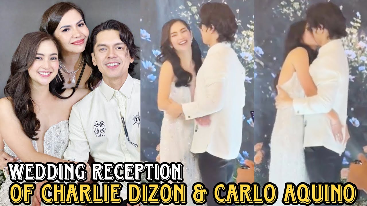 WEDDING RECEPTION NINA CHARLIE DIZON & CARLO AQUINO NAPAKABONGGA! 😍 ...