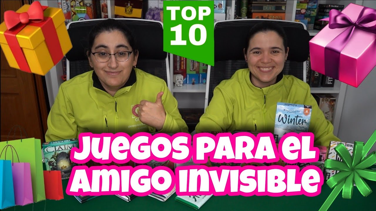 Juegos para regalar a tu amigo invisible 2022 - YouTube