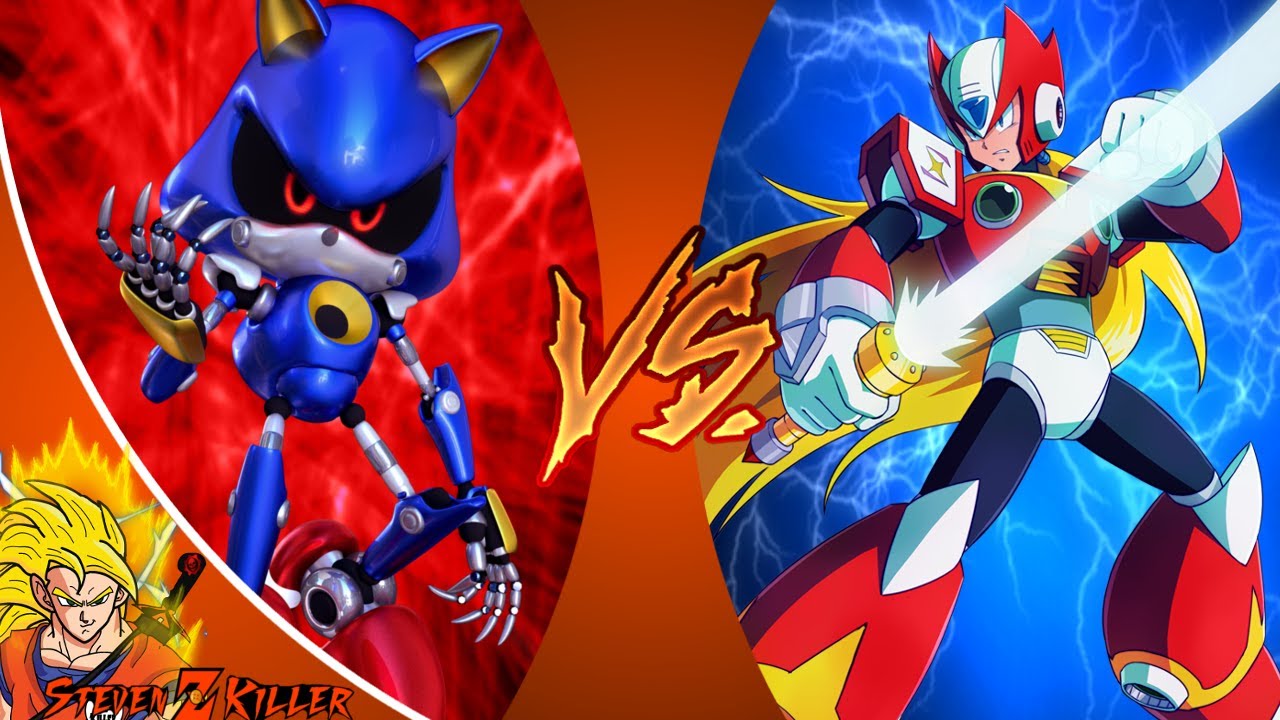 Metal Sonic VS Zero (Sonic vs Mega Man) _ DEATH BATTLE! REACTION!!! and ...