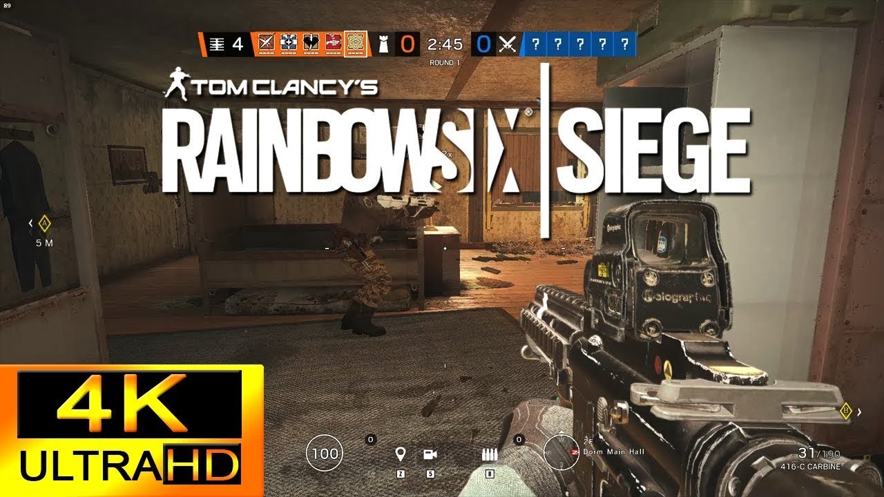 Multiplayer)Rainbow Six Siege)PlayStation 4)4k60p)Part4 - YouTube