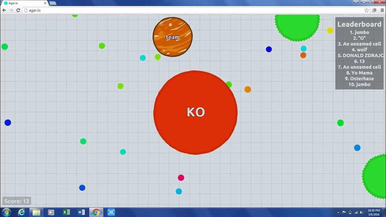 HOW TO DIE IN AGAR.IO (TUTORIAL). - YouTube