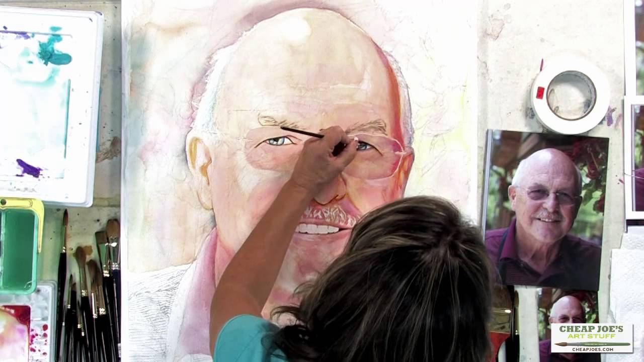 Painting a Portrait with Suzanna Winton-Part 6 - YouTube