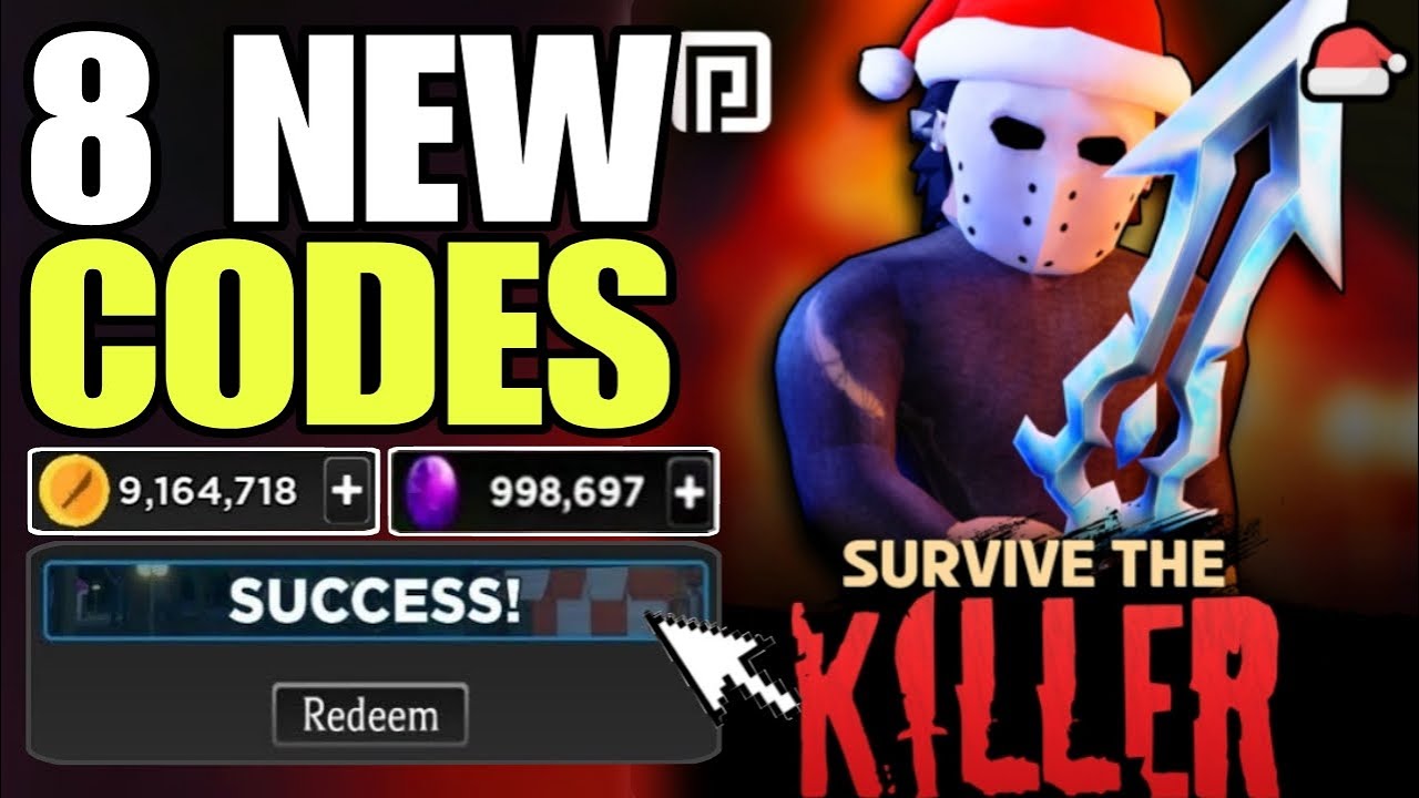 *NEW CODES* ROBLOX SURVIVE THE KILLER CODES 2024 | SURVIVE THE KILLER ...