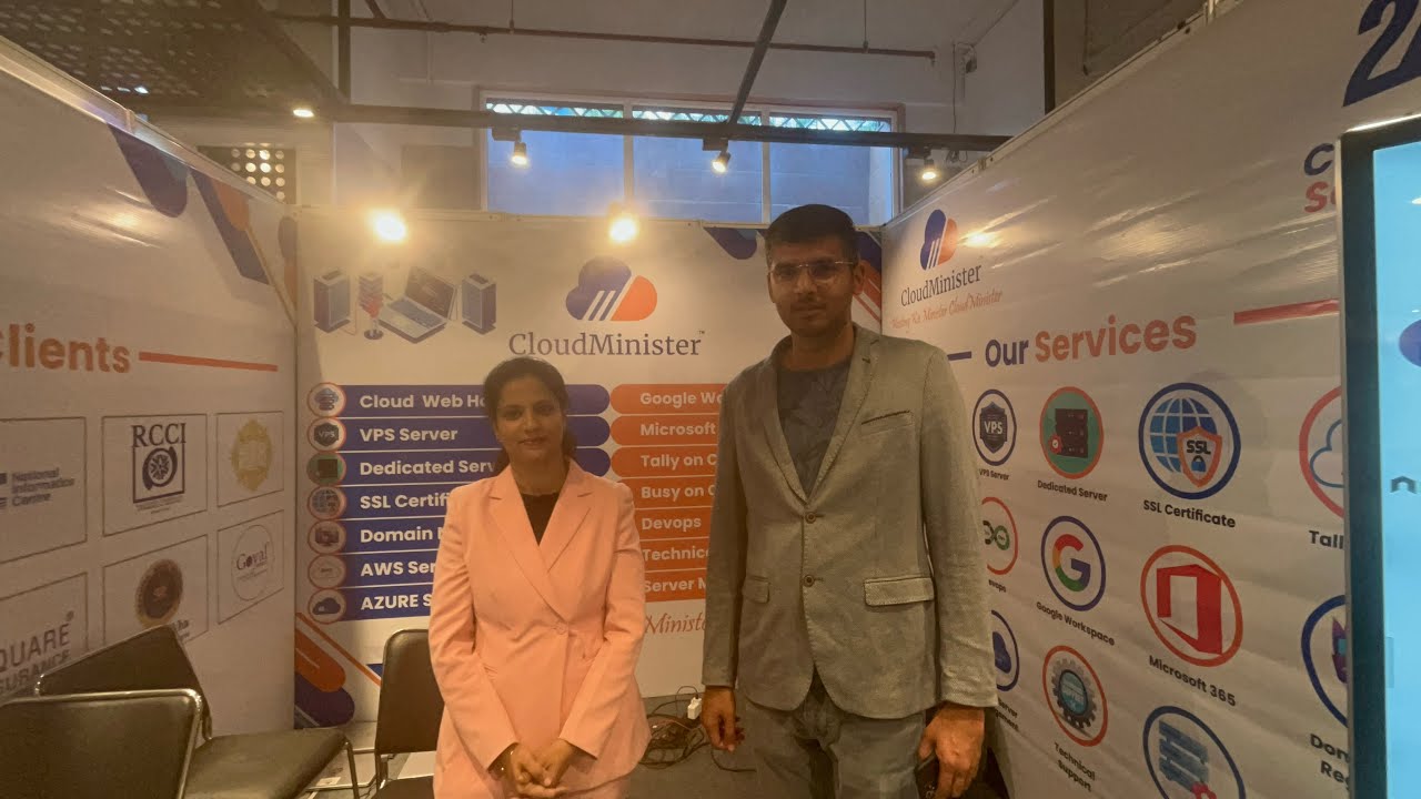 Cloud minister founders sharing journey of them &options for students in ITexpo#itvoicemedia # ...