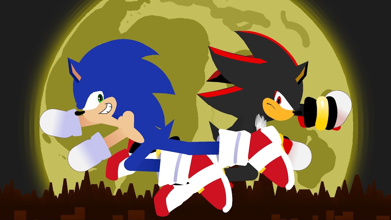 Short sonic animation. ( happy 4th anniversary Sonic Movie!♥️) - YouTube