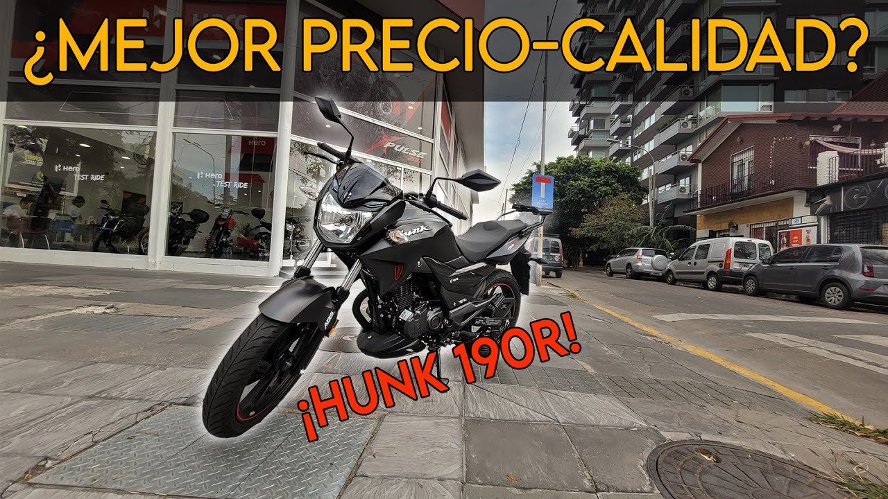 ¡TODO lo importante de la HERO HUNK 190r! - YouTube