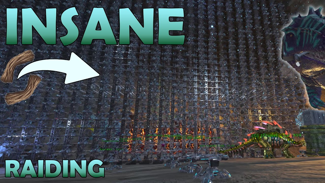 We Spent 48 Hours On A Fibercraft Server Raids and Good Times! | Ark ...