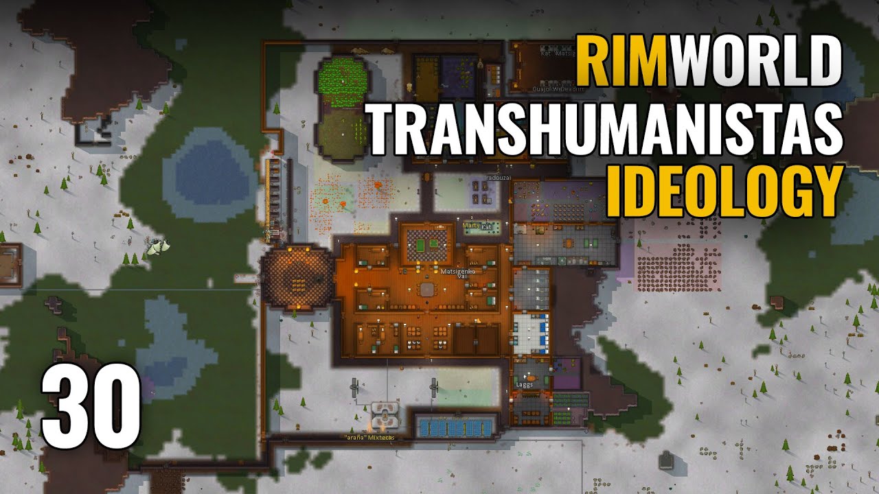 RimWorld DLC: IDEOLOGY TRANSHUMANISTAS - ep 30 | Gameplay Español - YouTube