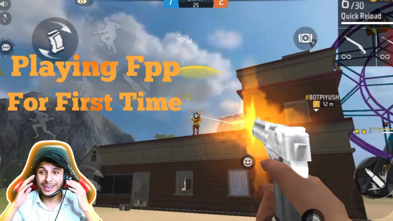 Impossible 🗿 Playing Fpp Mode For First Time 🤯 || Must Watch ...