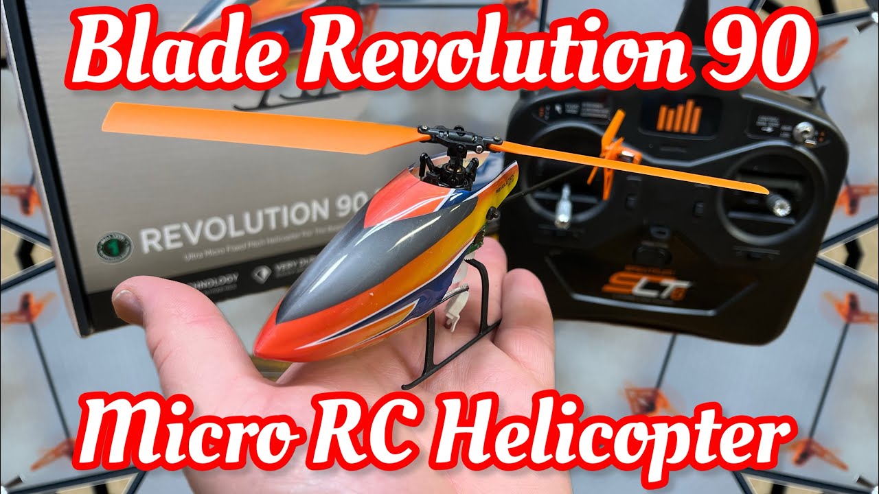 The New Blade Revolution 90 micro RC Helicopter indoor rtf heli Horizon ...