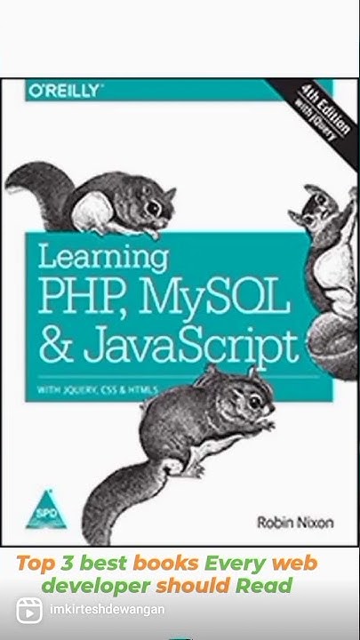 Top 3 best books for web developer must read - YouTube