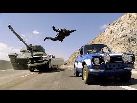 Форсаж 6 Fast & Furious 6 \\ Гоночки с танком. Часть-2