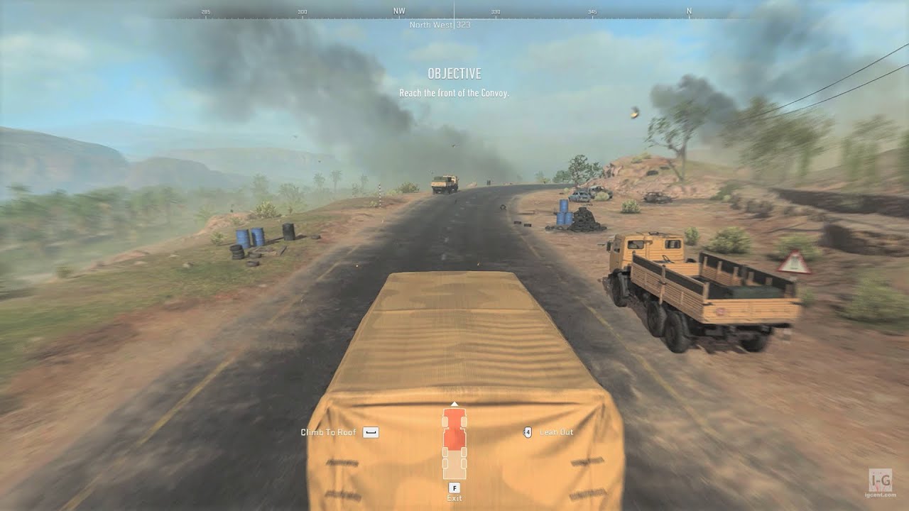 The Convoy - Highway Chase - Call of Duty: Modern Warfare 2 (2022 ...