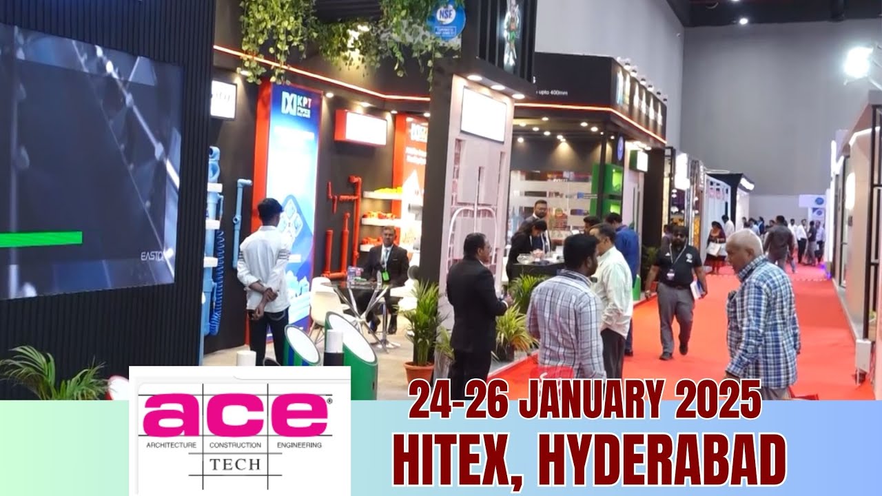 ACETECH HYDERABAD 2025, Hitex Exhibition Centre, 24-26 January. Your ultimate design destination ...
