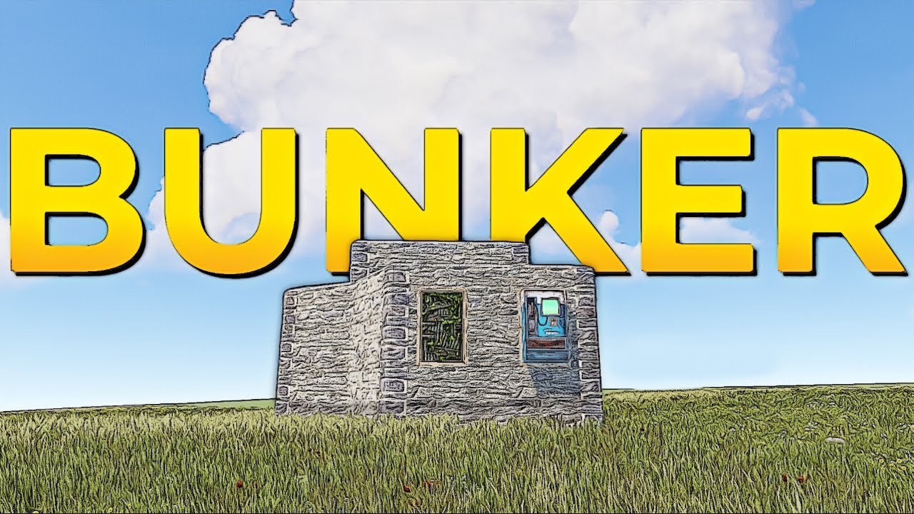 New BEST Solo 2x2 Bunker Base in RUST / 2025 - YouTube