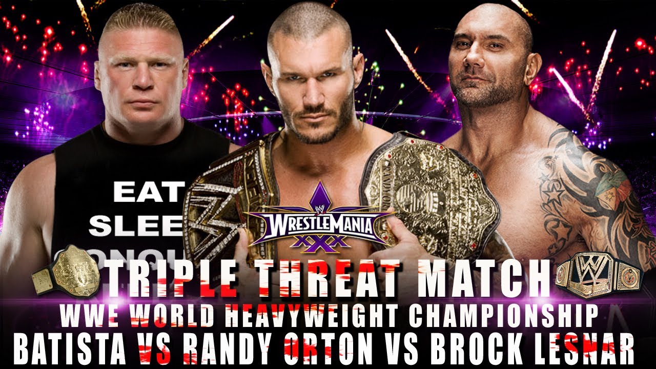 Batista Versus Brock Lesnar Ben Fowlkes: Ex WWE Star Batista Is