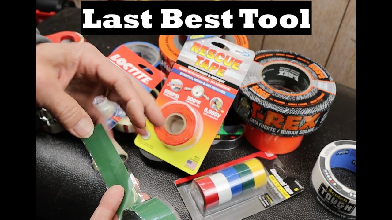 Tape, Tape and more Tape. Seems theres a roll of solution for every ...