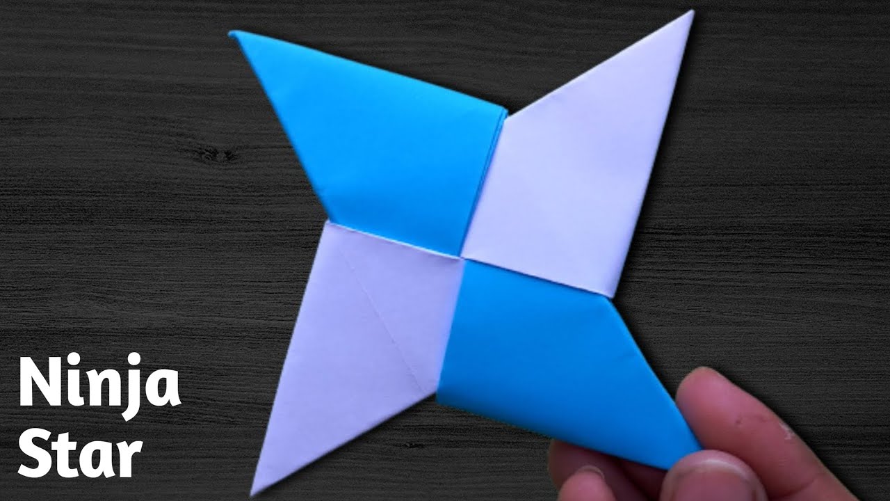How To Make A Paper Ninja Star Origami Paper Ninja Star Paper Ka how-to-make-a-paper-ninja-star-origami-paper-ninja-star-paper-ka