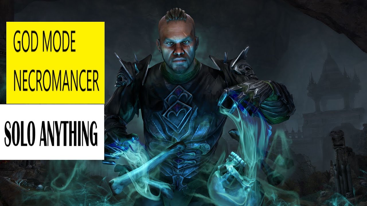 Eso : God Mode Stamina necromancer solo Anything ! Easy mode build ...