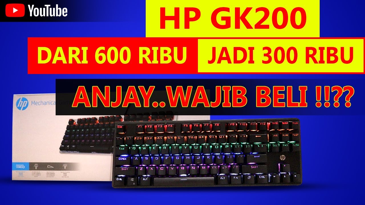 ANJAY !! dari 600 ribu jadi 300 ribu, keyboard hp gk200 wajib dibeli ...