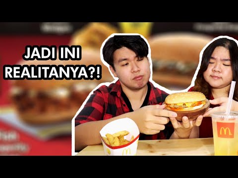 REVIEW GOLDEN MAYO CHEESE STEAK BURGER !! MENU TERBARU MCD !!