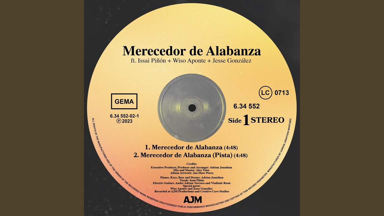 Merecedor de Alabanza (feat. Issai Pinon, Wiso Aponte & Jesse Gonzalez ...