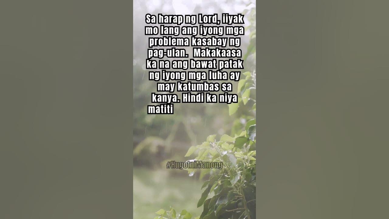 CRY OUT TO GOD | HUGOT NI MANONG #shorts #viralshorts #viralvideo - YouTube