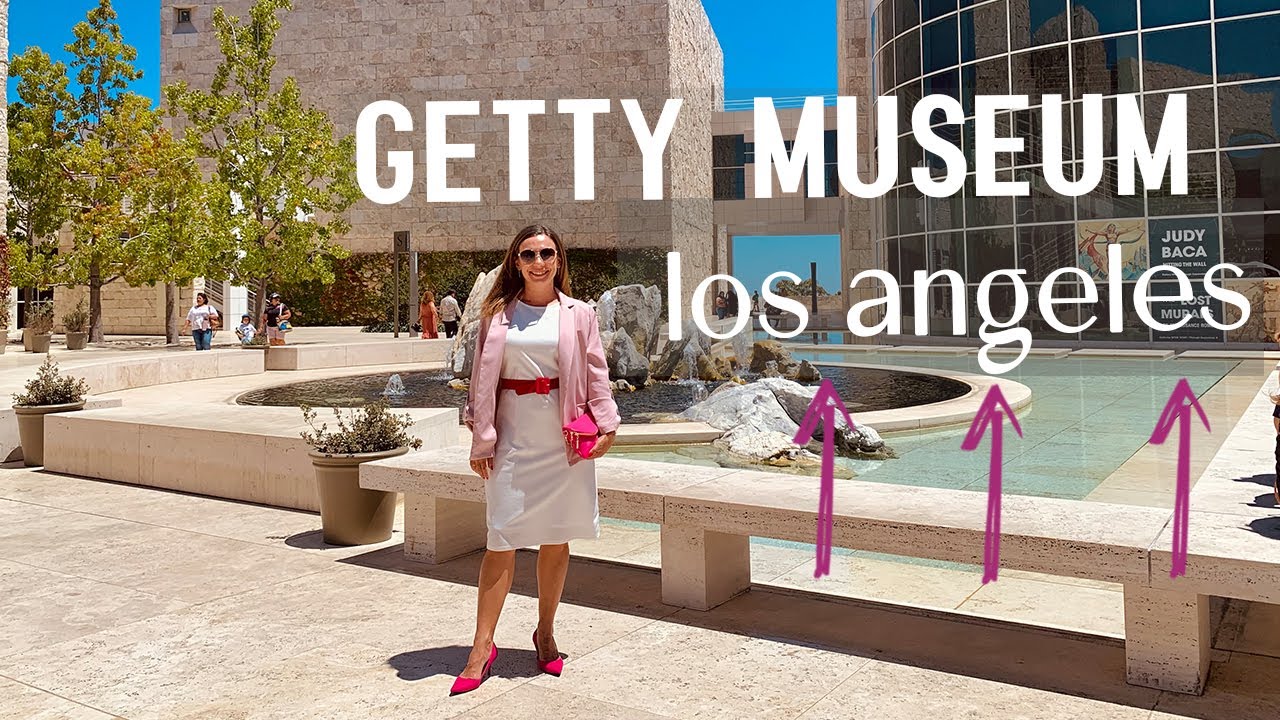 Summer visit to the Getty Center and museum in Los Angeles California ...