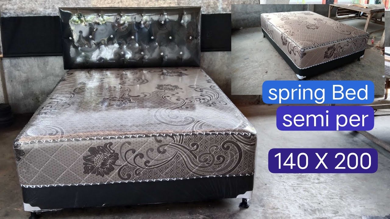cara membuat spring Bed semi per/how to make spring Bed,@BambangWarnoto ...