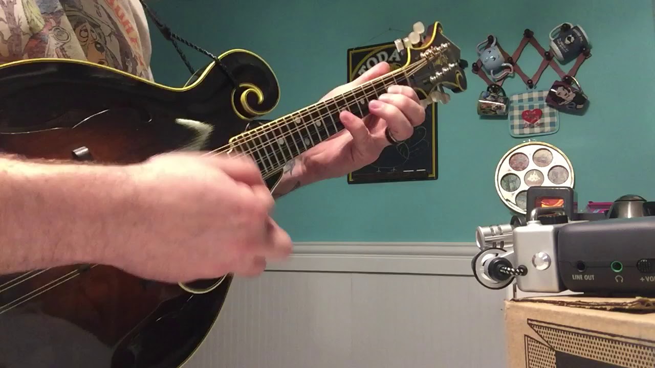 Brown county breakdown mandolin - YouTube