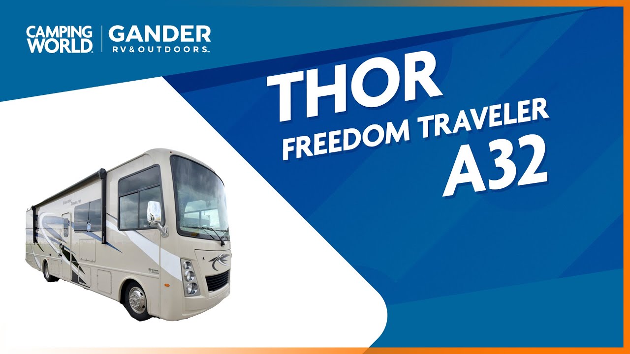 2022 Thor Freedom Traveler A32 | Class A Motorhome - RV Review: Camping ...