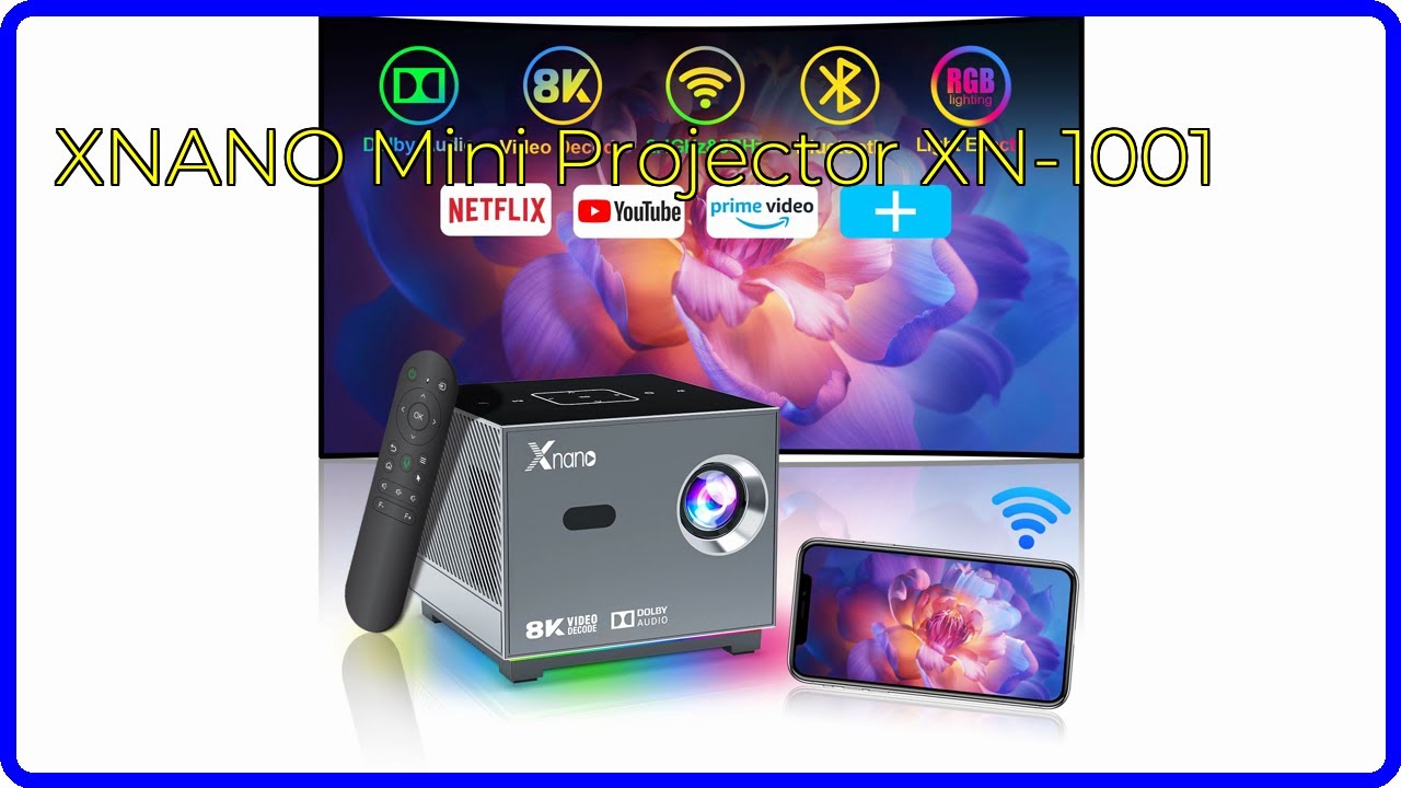 REVIEW (2025): XNANO Mini Projector XN-1001. First Look. - YouTube