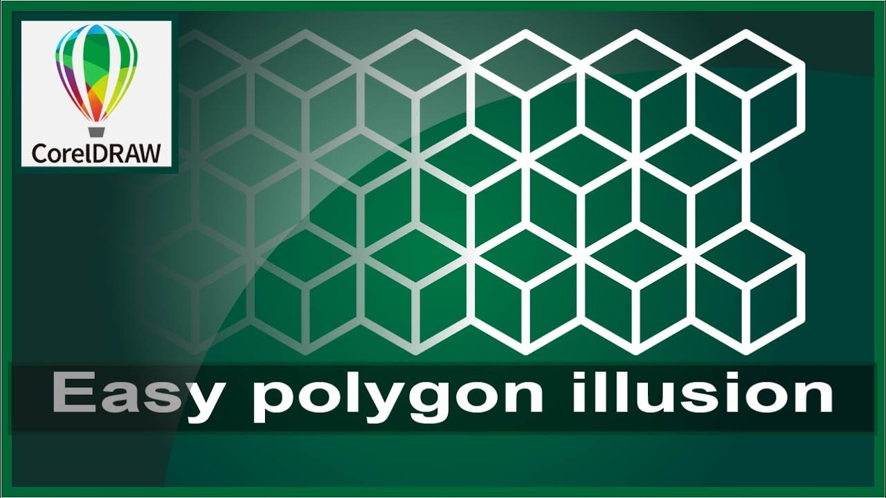 Corel Draw Design lets play with polygon - YouTube