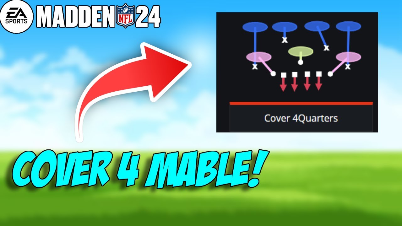 How to run Cover 4 Mable in Madden 24! - YouTube